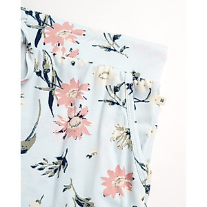 Lucky Brand Women's Pajama Set - 2 Piece Cross Back Tank Top and Sleep Shorts (S-XL), Size Large, GreyNanette Floral