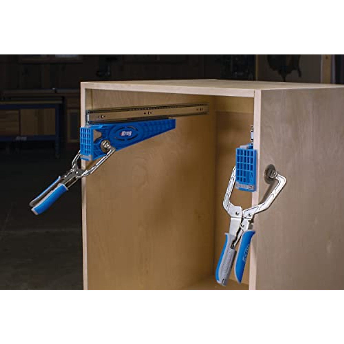 Kreg Drawer Slide Jig (Set of 2) and Concealed Hinge Jig | KHI-Slide & KHI-Hinge