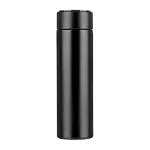 Insulated Cup-Stainless Steel Vacuum Coffee Mug,Flask Leak Proof Water Bottle,Double Wall Sport Travel Mug,Keep Cold & Hot 12 Hours BPA Free 17oz (Black)