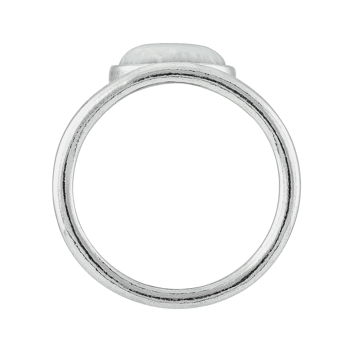 Silpada 'Never Alone' Opal Ring in Sterling Silver, Size 7, Size 7