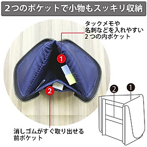 KOKUYO Pen case NEOCRITZ Flat Biz neokurittuhuratto (Black)