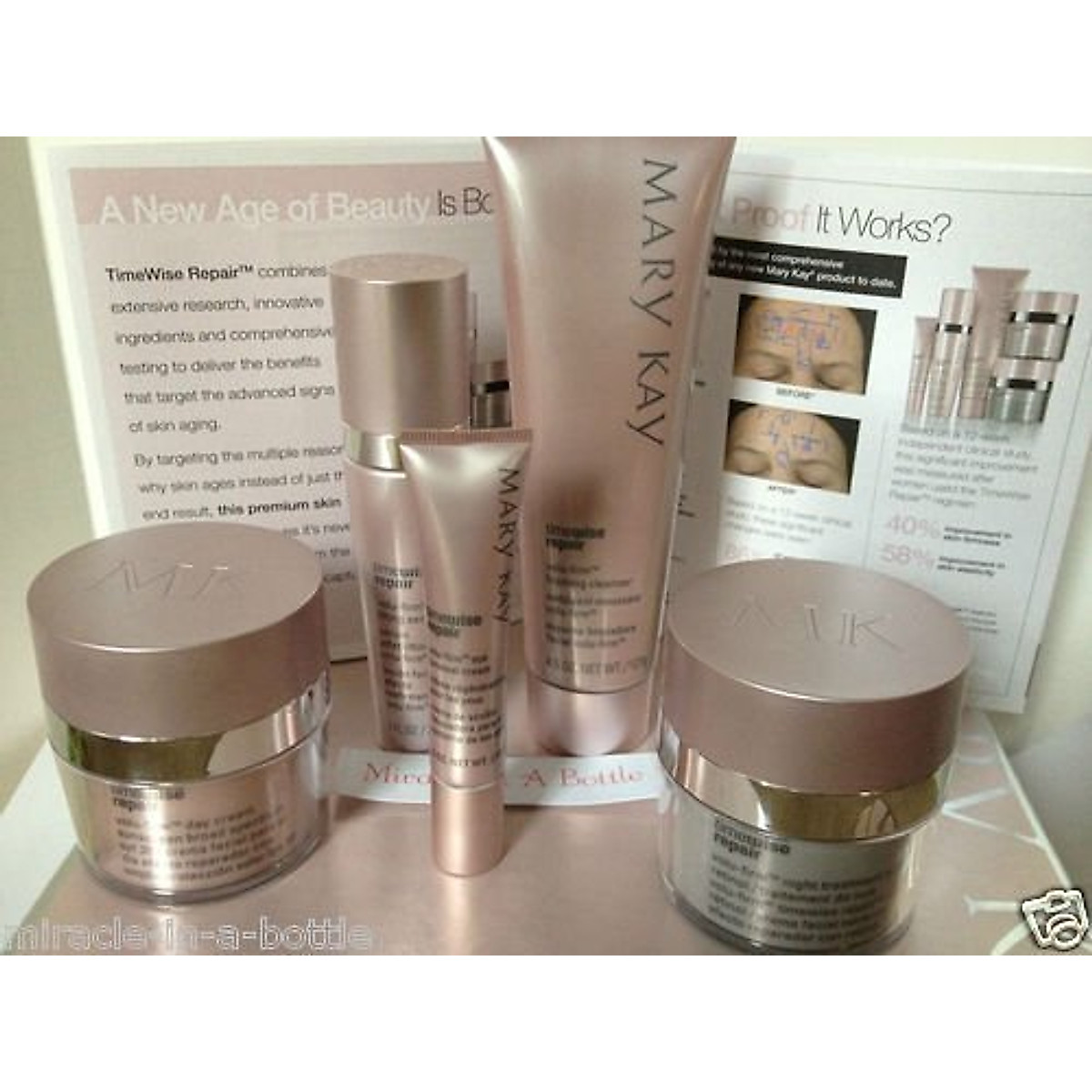 New Mary Kay TimeWise Repair Volu-Firm 5 Product Set Adv Skin Care Full Size (Full Size)