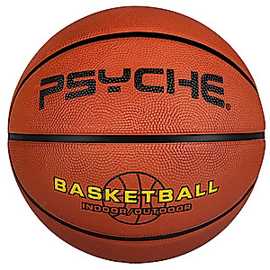 Wisdom Leaves Kids Youth Basketball Size 5 (27.5") Rubber Indoor Outdoor Basketball for Child Boy Girls Teen Park Backyard Pool Play Games