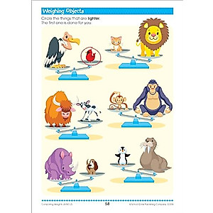 School Zone - Math Readiness Workbook - 64 Pages, Ages 5 to 7, Kindergarten to 1st Grade, Telling Time, Counting Money, Addition, Subtraction, and More (School Zone I Know It!® Workbook Series)