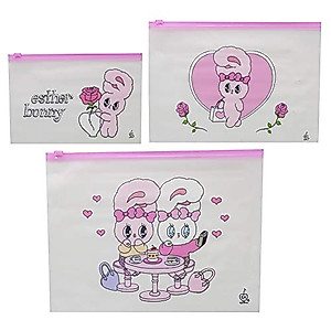 Esther Bunny Slim Pouch Set, 1 Set, Punky Sugar