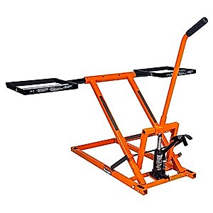 Pro-LifT Lawn Mower Lift Jack - 350 Lbs Capacity for Tractors and Zero Turn Lawn Mowers
