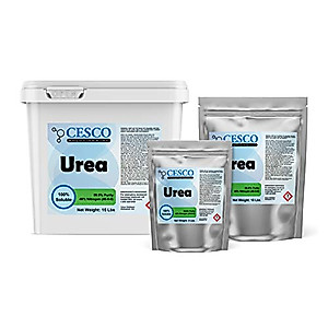 Urea Fertilizer 5lbs - Plant Food - High Efficiency 46% Nitrogen 46-0-0 Fertilizer for Indoor, Outdoor Plants - 99.6% Pure Water Soluble Garden Lawn, Vegetable Fertilizer and Tie Dye