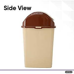 Superio Compact Slim Trash Can