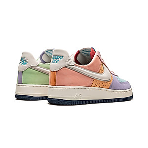 Nike Men's Air Force 1 '07 Basketball Shoe, Multi-color/Sail-lilac Ice, 14