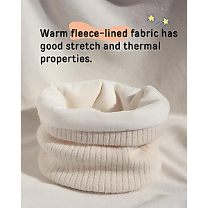 Toddler Beanie and Gloves for Boys Girls Kids Winter Hats and Gloves Set Baby Knit Beanies