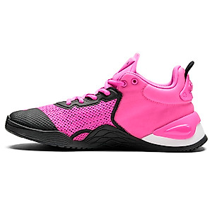 PUMA Women's Fuse X Barbells for Boobs WN's Cross Trainer, Luminous Pink Black, 7