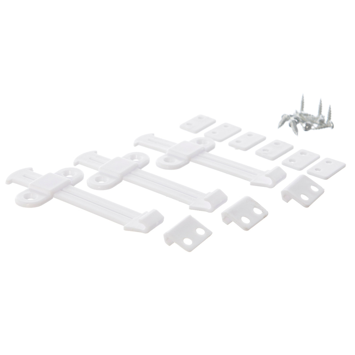 Dreambaby Drawer Catches - Child Safety Cabinet Latches -3 Count - Model L149