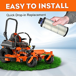 Hipa Inner & Outer Air Filter for Kawasaki 11013-7045 11013-7044 25 083 01-S 25 083 04-S 841497 821136 AF25552 AF25551 P821575 P822858 M131802