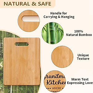 Grandma Gifts, Grandma Birthday Gifts - Unique Cutting Board - Best Gifts for Grandma from Grandchildren - Thoughtful Mothers Day Christmas Gifts for Grandma Grandmother Gift Ideas