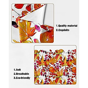 CyCoShower Window Topper Curtains,Christmas Gold Snowflakes Green Red White Stripes Winter Window Swag Valances Rod Pocket Short Kitchen Curtain Valance for Bedroom Living Room Cafe 36"x63"-2pcs