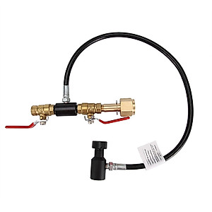 CO2 Cylinder Refill Station Filling Charging Adapter Tool Bottle CO2 Accessories for Soda Maker Home Machine(24 inch-G1/2),soda water parts