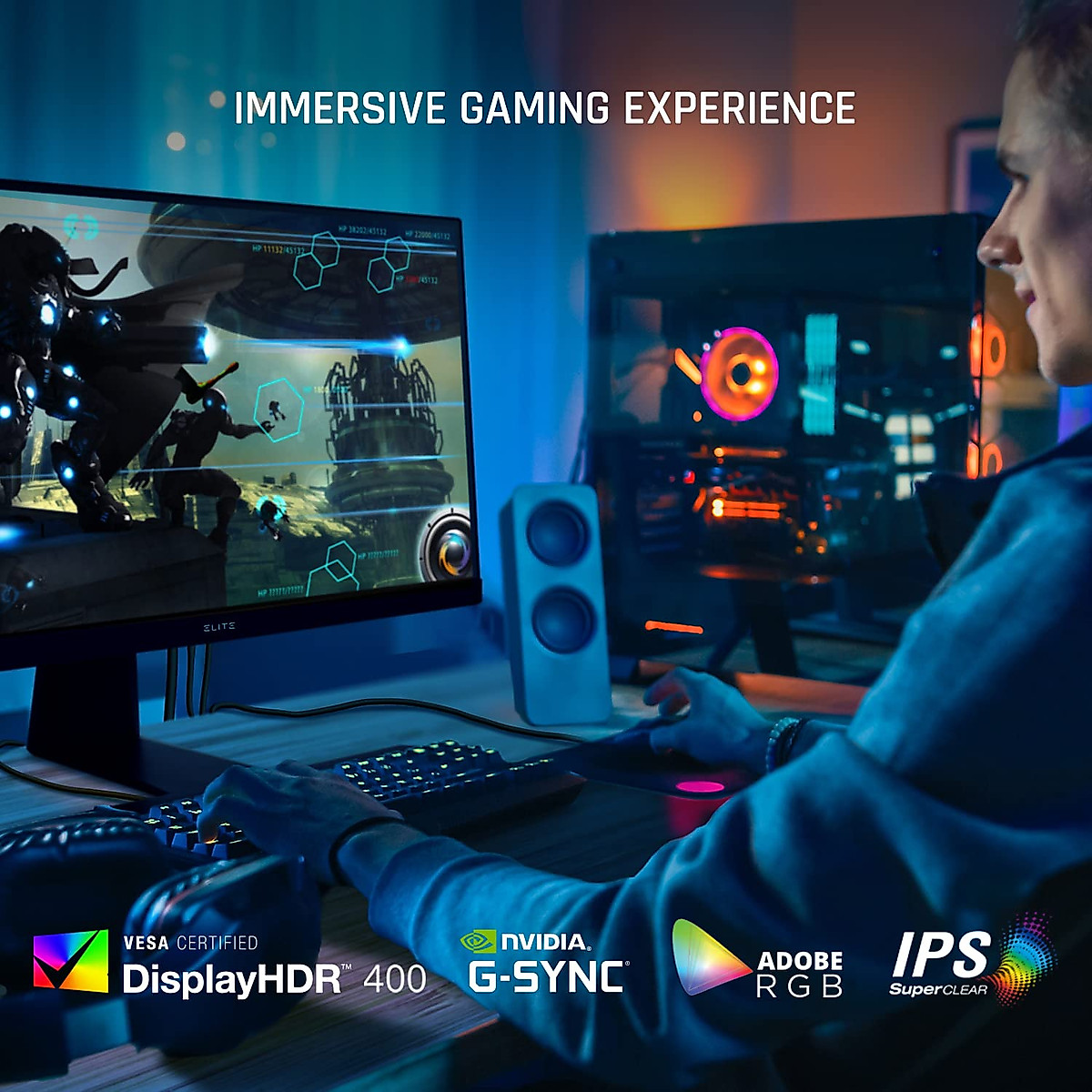 ViewSonic XG250 25 Inch 1080P 1MS 280Hz IPS Gaming Monitor With GSYNC Compatible, HDR400, RGB Lighting, And Advanced Ergonomics For Esports