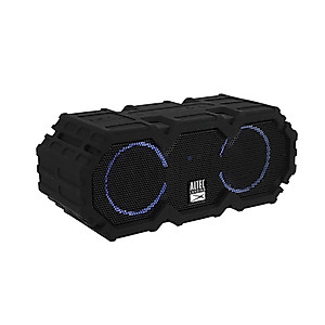 Altec Lansing LifeJacket 3 - Waterproof Bluetooth Speaker, Wireless & Portable Speaker for Travel & Outdoor Use, 30 Hour Playtime & 50 Foot Range, Black