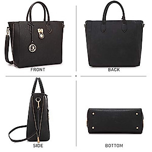 Dasein Women Handbags Purses Large Tote Shoulder Bag Top Handle Satchel Bag for Work