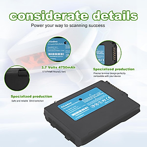 TC77 for Zebra Scanner Battery - for Zebra TC70 Battery - BT-000318 TC77 TC70 TC72 TC75 TC55 Barcode Scanner Battery - TC70X TC75X TC700H TC700K TC720L TC75AH TC75BH TC75EK TC75FK TC75GK Batteries