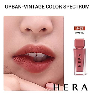 HERA Matte lip Tint, Smooth and Moisturizer Lipstick, Jennie Picked Nourishing Liquid Lip Stick by Amorepacific (PAMPAS, Powder Matte Lip Tint)