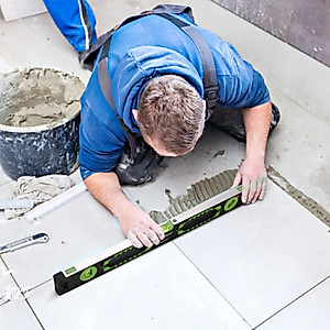 TOOLZILLA 24-inch Torpedo Level Magnetic Box - Professional Degree Measuring Tool, Spirit Level. Torpedo level for your DIY projects or construction sites.