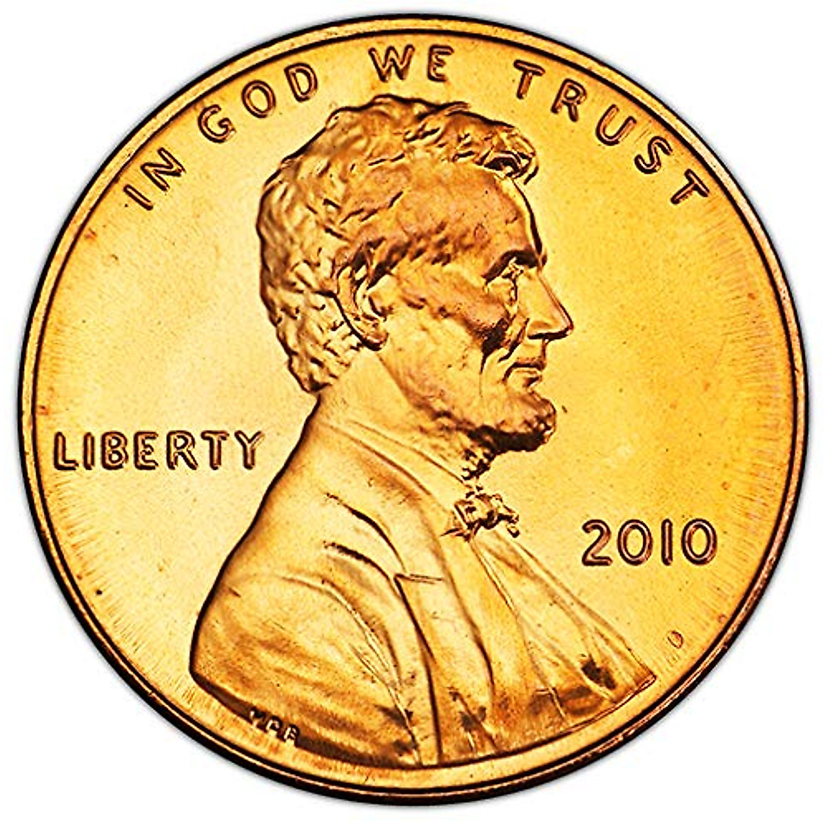 2010 P & D Satin Finish Lincoln Cent Shield Cent Choice Uncirculated US Mint 2 Coin Set