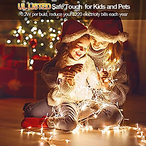 403ft Christmas String Lights Outdoor, 1000 LED Super Long String Lights with Remote 8 Modes & Memory Timer Green Wire Twinkle Fairy Lights Decor for Home Xmas Party Wedding Garden