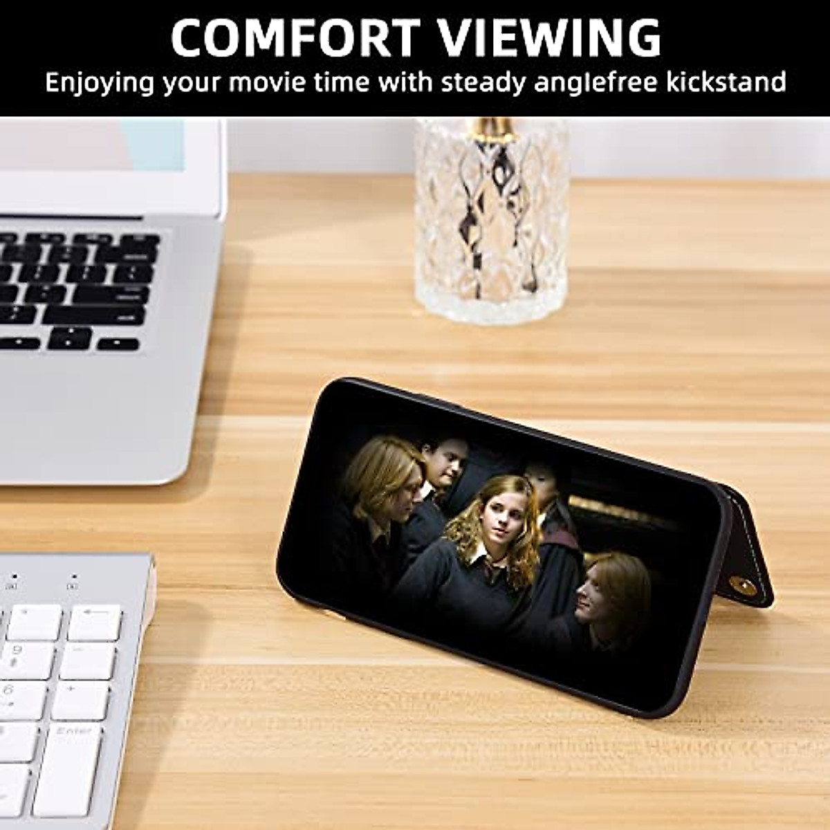 Asuwish Phone Case for OnePlus Nord N20 5G Wallet Cover with Tempered Glass Screen Protector and Credit Card Holder Slot Stand Cell Accessories One Plus N 20 G5 1 Plus 20N 1plus One+ 1+ N205G Black