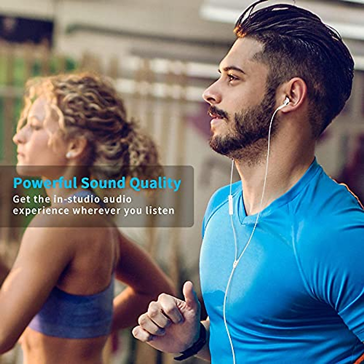 HGCXING USB C Headphone for Samsung Galaxy S21 S20 FE S22 Ultra S23 A53, Type C Headphones Wired Earphone HiFi Stereo Noise Cancelling USB C Earbuds with Microphone for Pixel 7 6 iPad Pro Oneplus 10