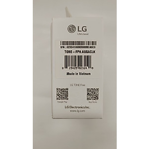 LG TONE Free FP8 - Enhanced Active Noise Cancelling True Wireless Bluetooth Earbuds with Meridian Sound, UVnano Kills 99.9% of Bacteria on Speaker Mesh*, Wireless Charging Case, 3 Mics