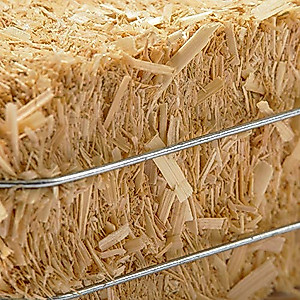 FloraCraft 12 Piece Decorative Straw Bale 1 Inch x 1.25 Inch x 2.5 Inch Natural