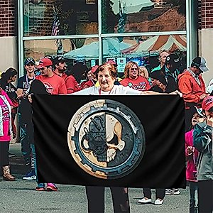 Voglawear Adeptus Mechanicus 3x5 Ft Durable Flag Charming Decoration of Backyard Courtyard Garden Flower Pot