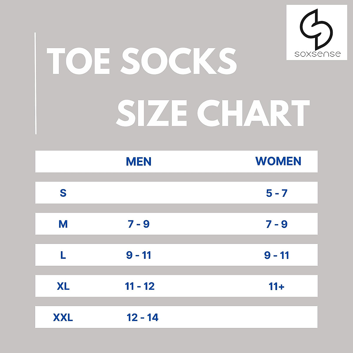 ss soxsense Toe Socks for Men and Women Athletic Running Five Finger Socks with Premium Cotton LightWeight (Size 6-14) (US, Alpha, Large, Regular, Regular, White)