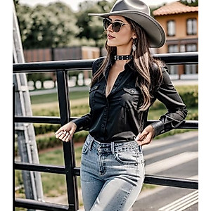 Manfnne Punk Choker Bracelet Spike Collar Neckalce Leather Wristband Cuff Adjustable Goth Jewelry