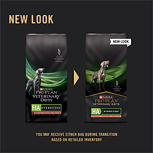 Pro Plan Veterinary Diets Purina HA Hydrolyzed Protein Dog Food Dry Salmon Flavor Formula - 25 lb. Bag