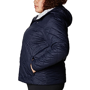 Columbia Women's Copper Crest Hooded Jacket, Dark Nocturnal, Medium