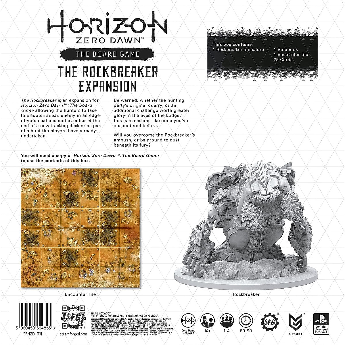 Horizon Zero Dawn The Board Game: The Rockbreaker Expansion
