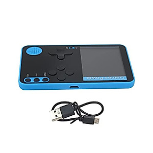 Qblahip Simple Arcade-Style Handheld Retro Video Game Console for Gameboy Built-in 500in1 Classic Games as Gift (Blue)