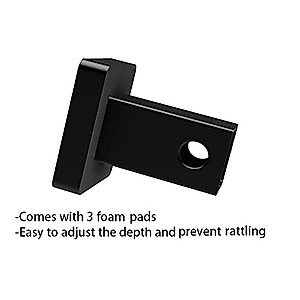 Black11 Designs Hitch Cover Art – Bible - Custom Designed Trailer Receiver LED Brake Light (Jesus Loves You)