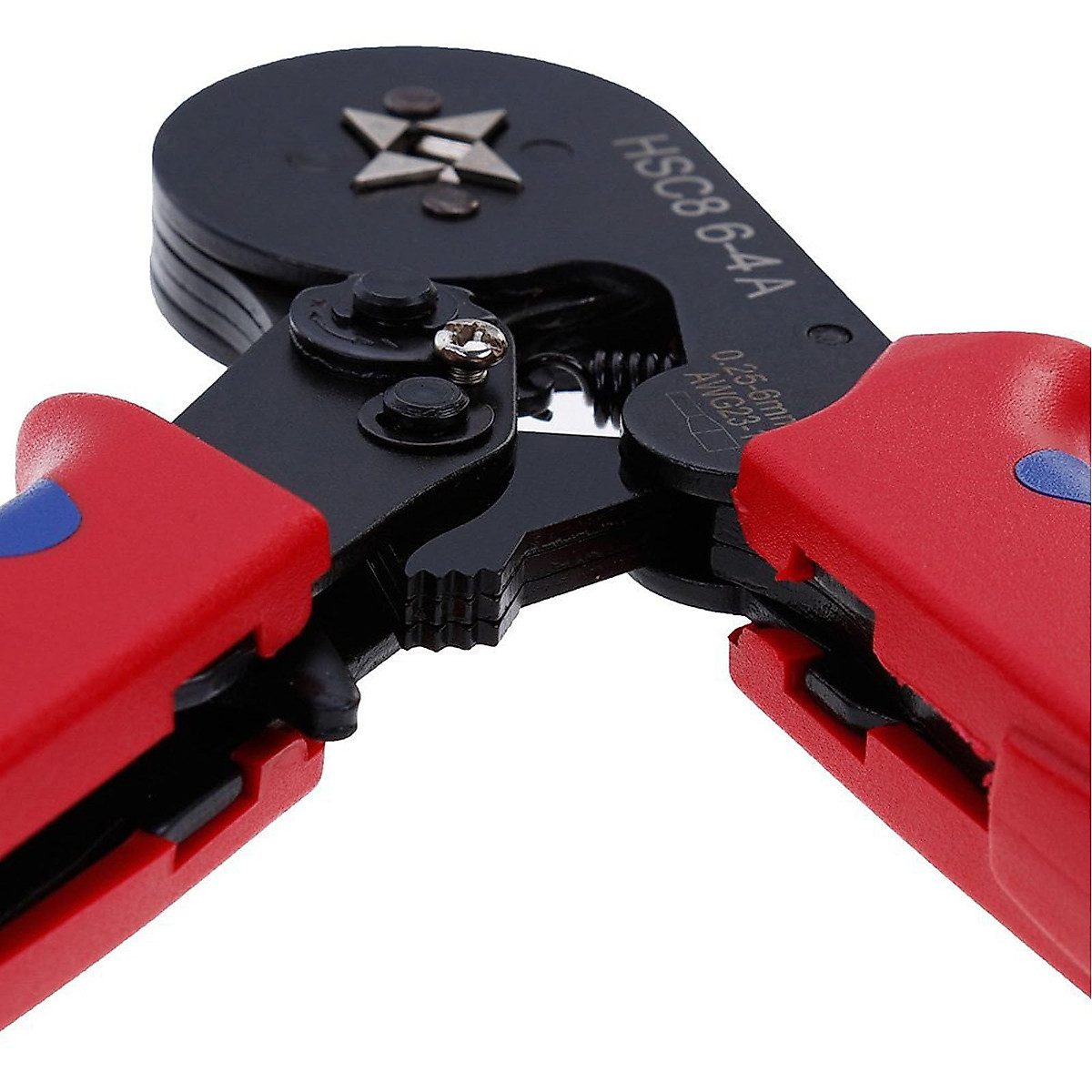 Crimper Tool Kit, Crimp Ferrule Including 800pcs Insulated Wire Terminals New Hope Store Self Adjusting Crimping Plier Set Tool Guage HSC8 6-4A 0.25-6mm², 23-10 AWG Red