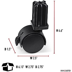 New (2) Weber Caster Wheel Gas Grills fits Genesis, Summit, Silver, Spirit – 6414 by VV Brother’s Store