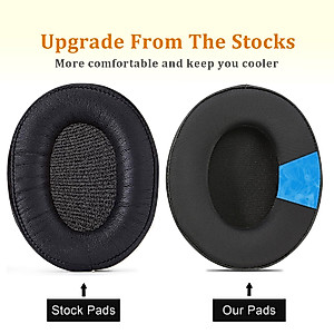 HyperX Cloud 2 Earpads Coolig Gel Cloud Alpha Ear Cushions Pads, Ugrade Earcups Accessories Replacement for HyperX Cloud Stinger/Cloud Flight/Cloud II/Cloud Alpha Wireless/Cloud Core/Mix Headsets