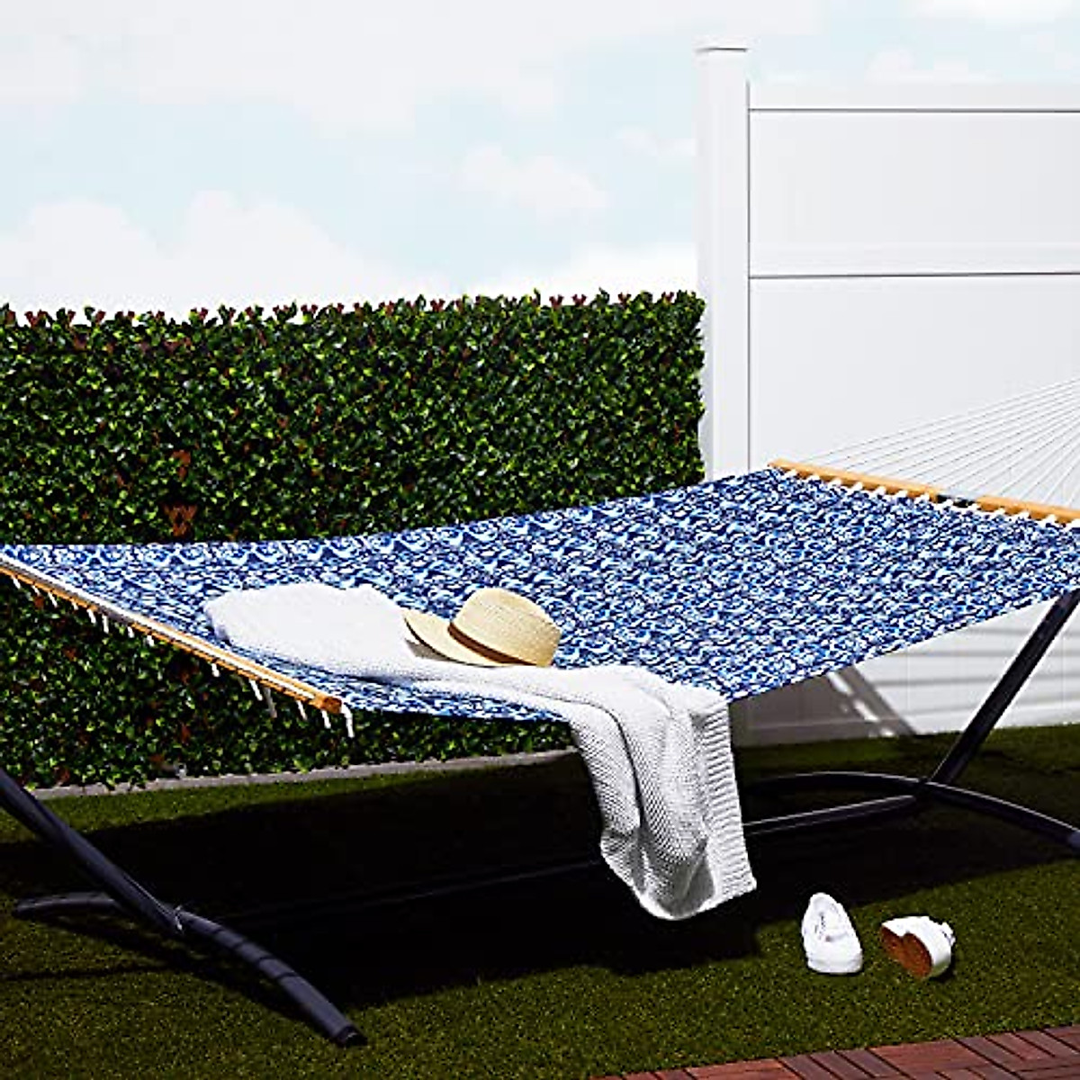 Classic Accessories Indoor/Outdoor Throw Blanket, 60 x 53 Inch