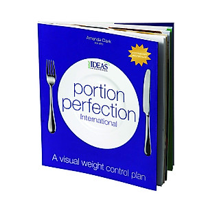 Portion Perfection Measuring Bowls & 10 Inch Portion Control Plate Set, International Book with 4 Week Plan & Low Starch Vegetables Cookbook for Healthier Diets, Diabetes, Weight loss & Pre-Surgery