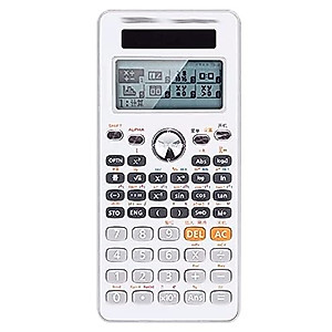 Desktop Calculator Multifunction Scientific Function Calculator Financial Calculator for Business Calculators (Color : White, Size : 16.8 * 7.7cm)