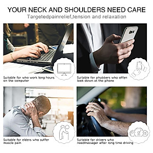 Lyanxinlei Best Self Massager for Your Neck with Multiple Trigger Points for Pain Relief