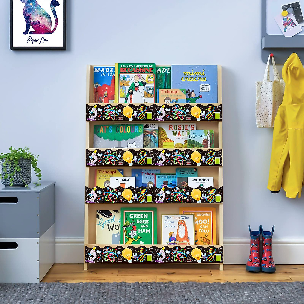 72 Feet Science Bulletin Board Borders Science Lab Border for Classroom Décor Back to School Office Party Decorations