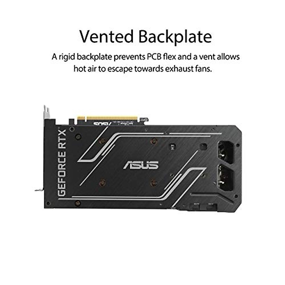 ASUS KO NVIDIA GeForce RTX 3070 V2 OC Edition Gaming Graphics Card (PCIe 4.0, 8GB GDDR6 Memory, LHR, HDMI 2.1, DisplayPort 1.4a, Axial-tech Fan Design, 0dB Technology, Enduring capacitors)
