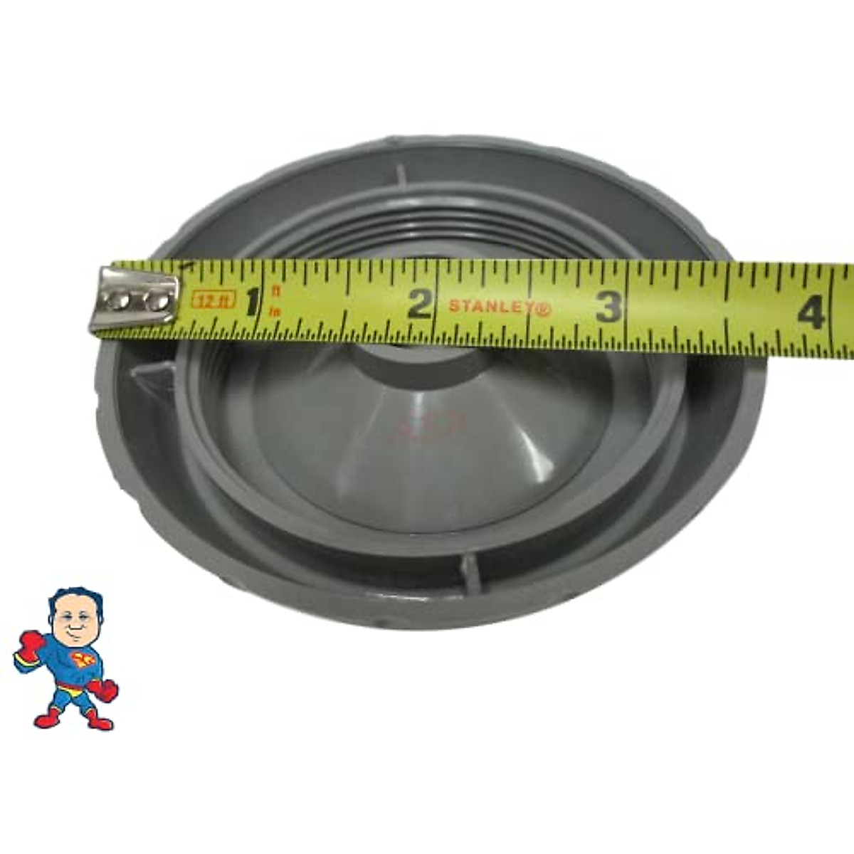 Diverter Valve Spa Gray Hot Tub Stem O-Rings Cap Handle Kit